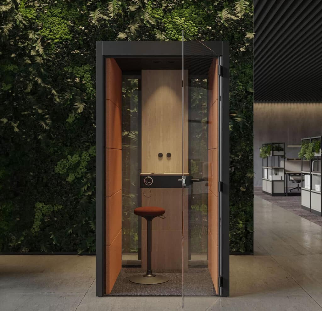 Silent Room Phone Booth - Quiet Privacy - My Office Pod