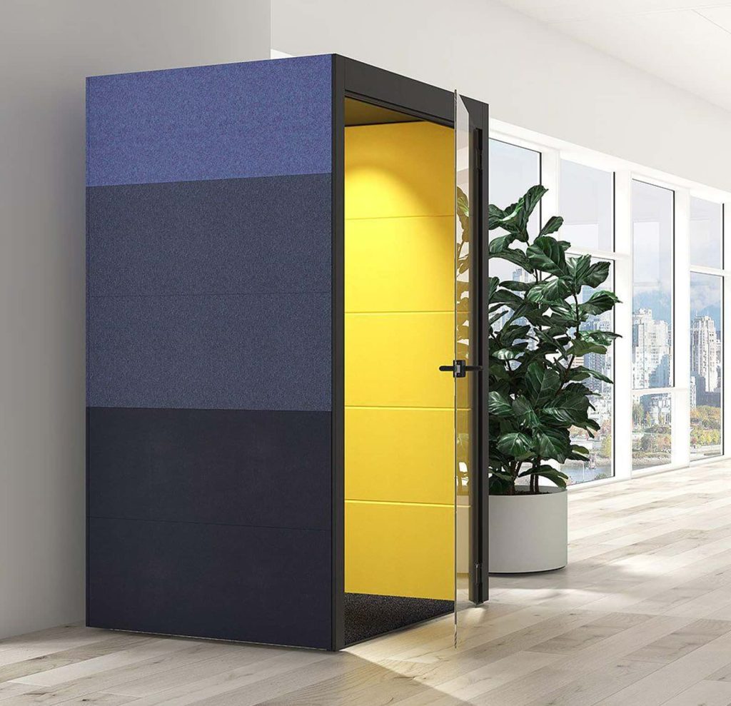 Silent Room Phone Booth - Quiet Privacy - My Office Pod