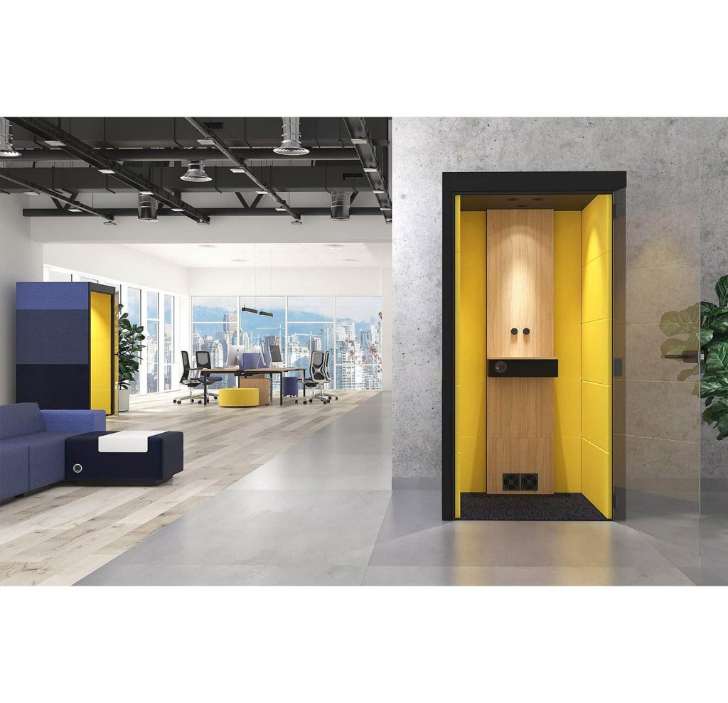 Silent Room Phone Booth - Quiet Privacy - My Office Pod