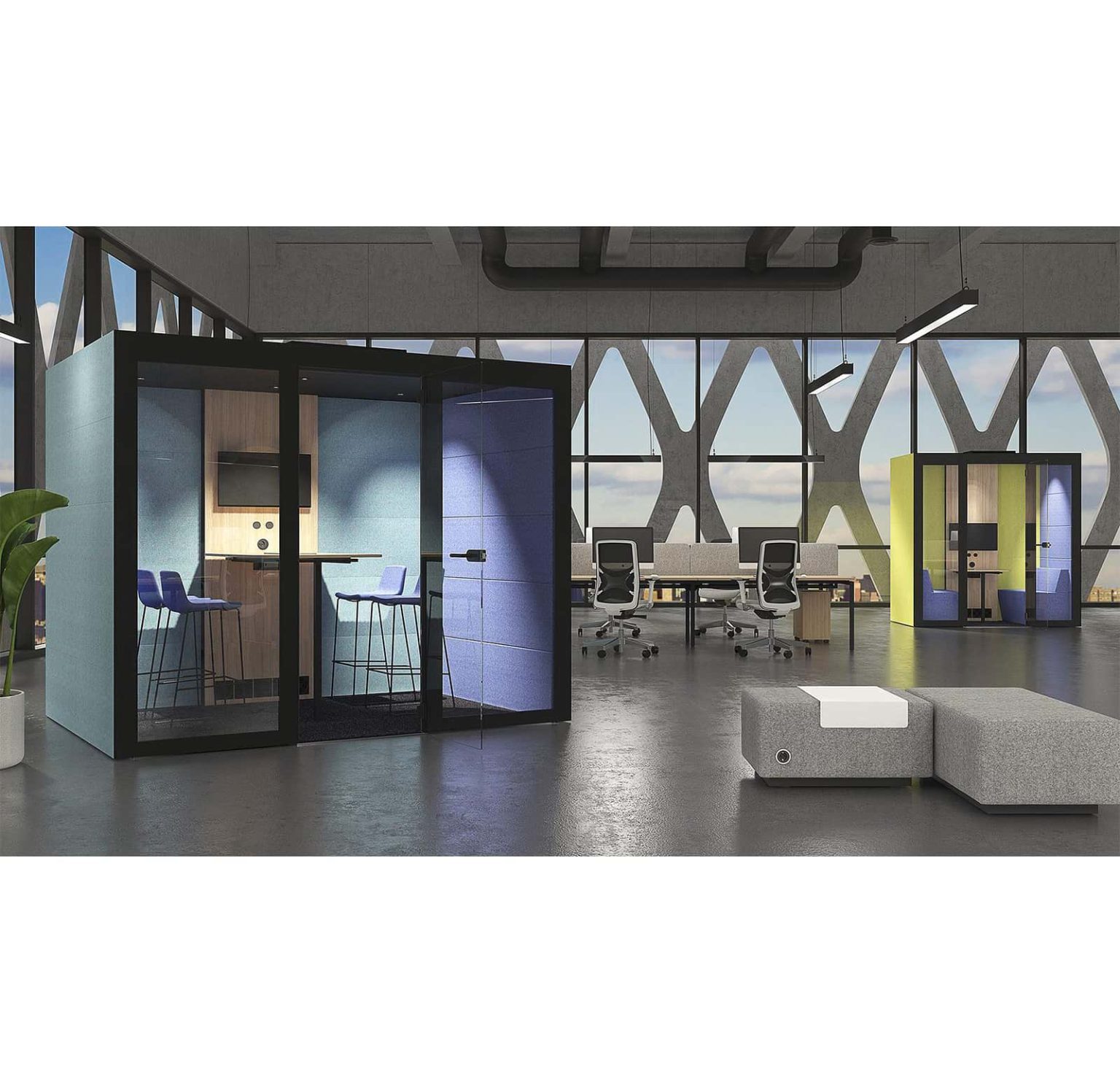 Silent Room Pod Large - Meeting Pod - My Office Pod