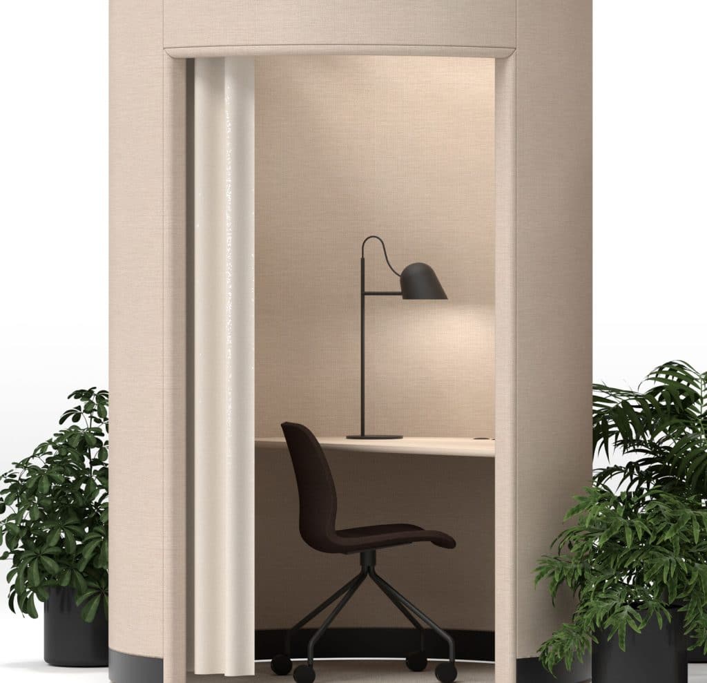 Buildup Work Booth - Calm Workspace - My Office Pod