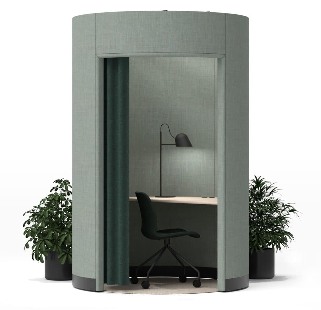 Buildup Work Booth - Calm Workspace - My Office Pod