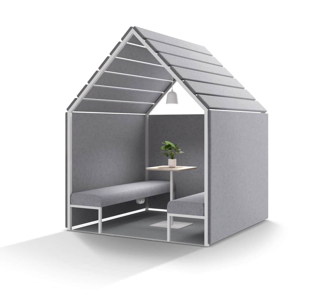 Barn Work Booth - Fun Work Area - My Office Pod