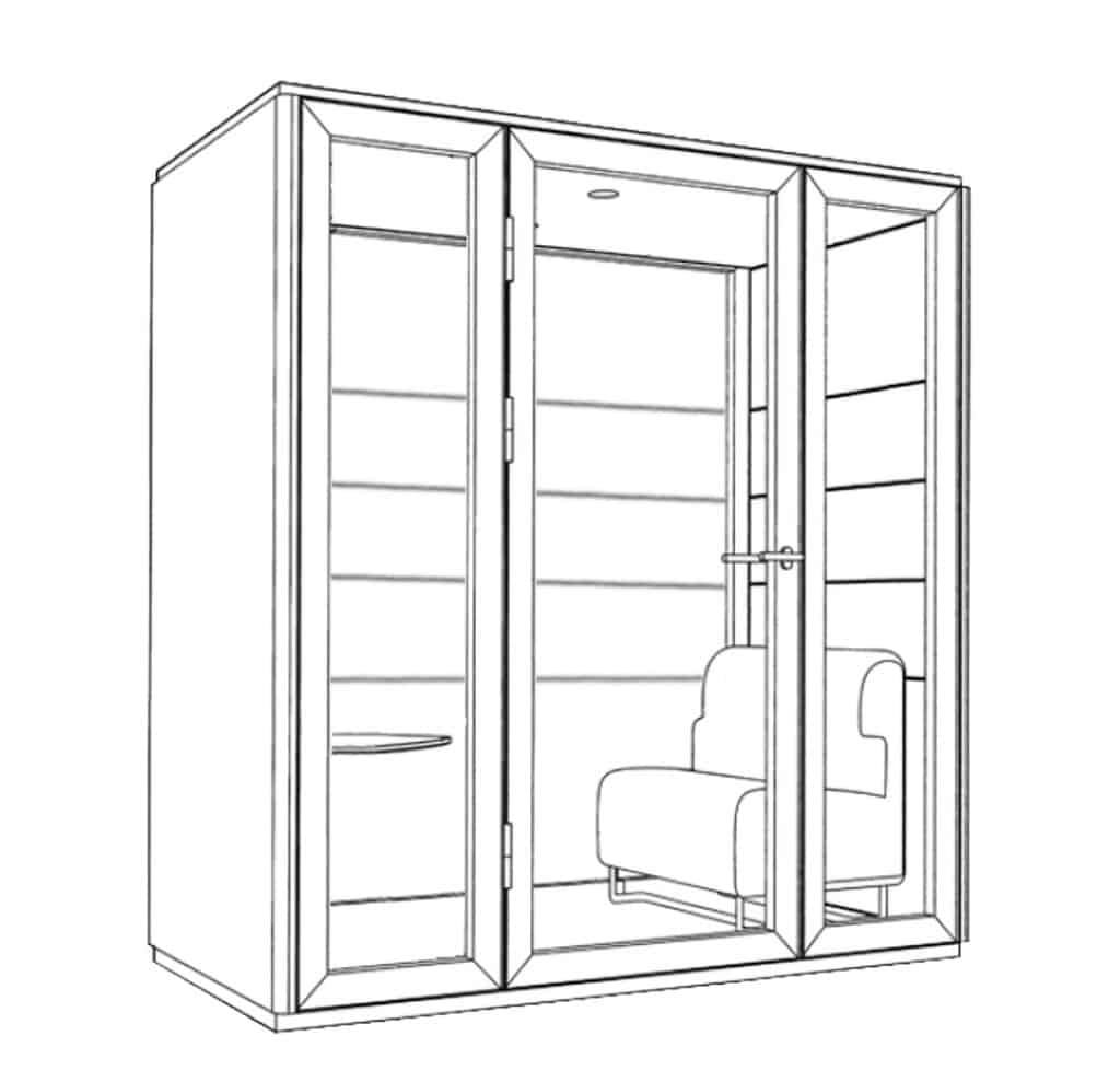 Breastfeeding Pod - Inclusive Mothers Room - My Office Pod