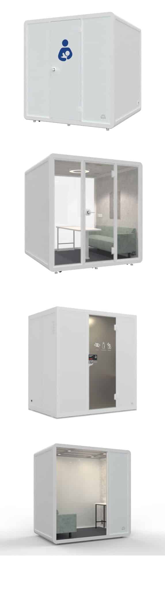 Lactation Pods | breastfeeding spaces | My office pod