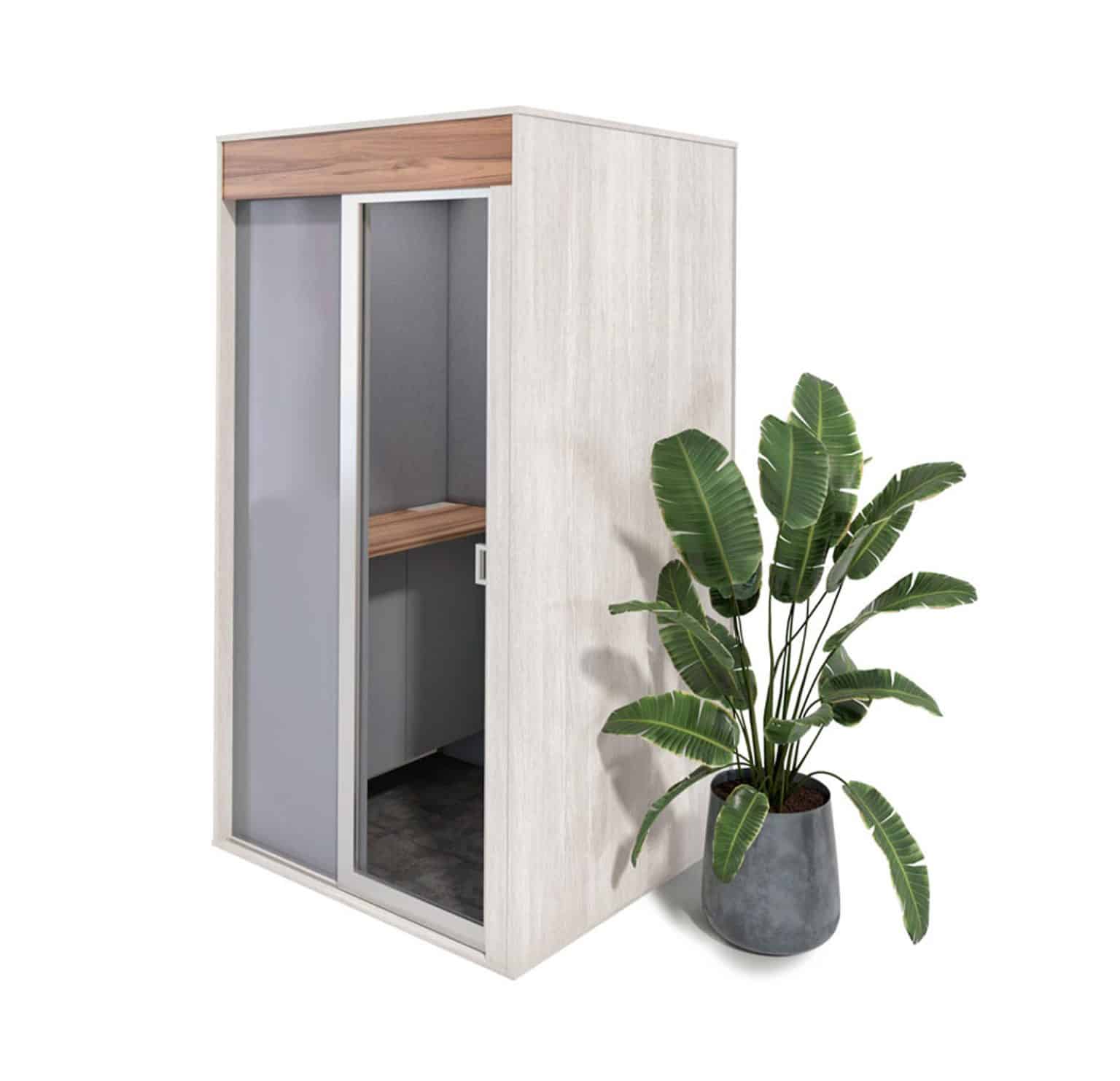 Slide Work Pod - Uniqe Sliding Door - My Office Pod