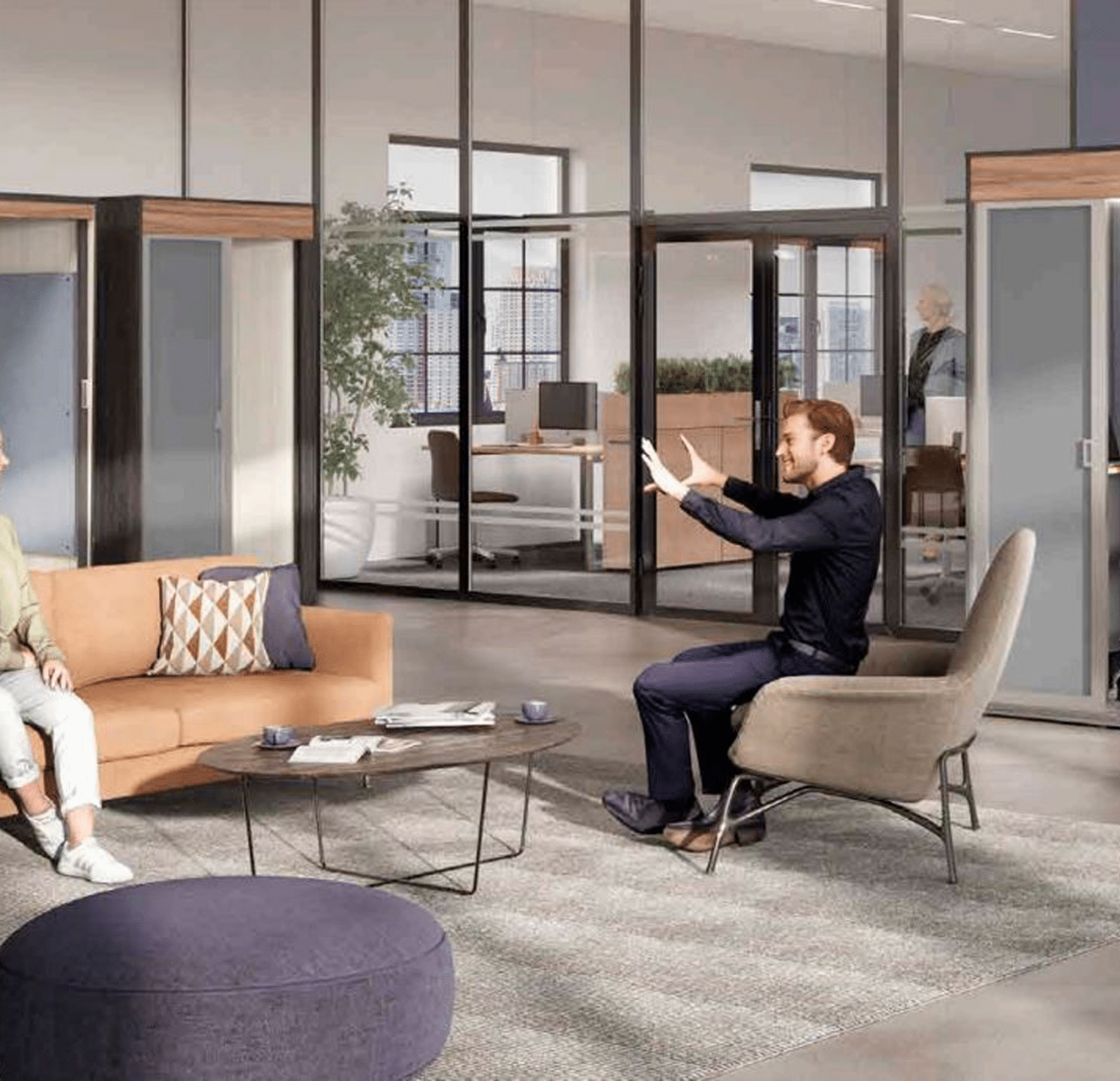 Slide Work Pod - Uniqe Sliding Door - My Office Pod